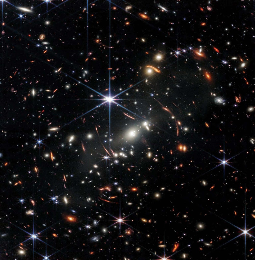 JWST's First Glimpses of Early Galaxies Could Break Cosmology ...