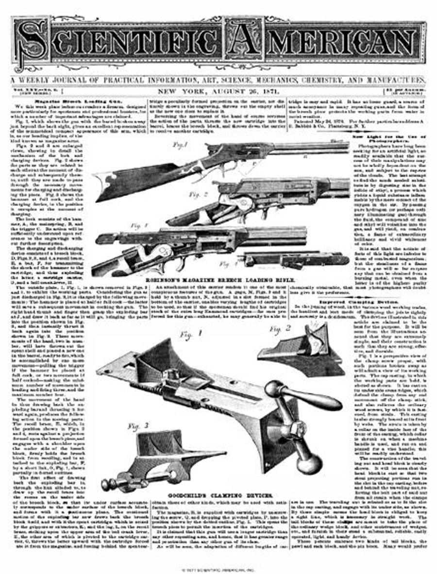 Official List of Patents- August 26, 1871 | Scientific American