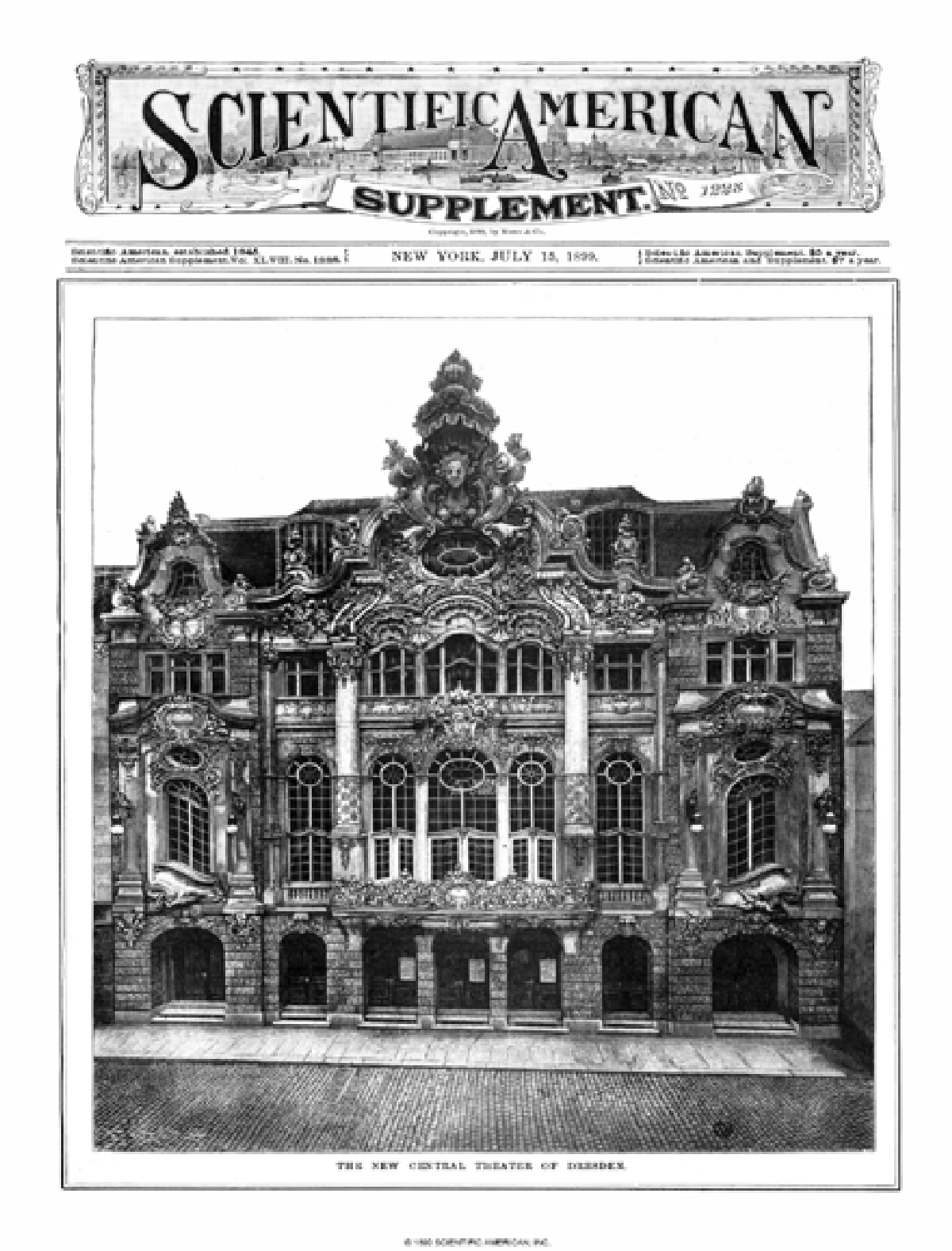 Scientific American Supplements Volume 48, Issue 1228supp | Scientific ...