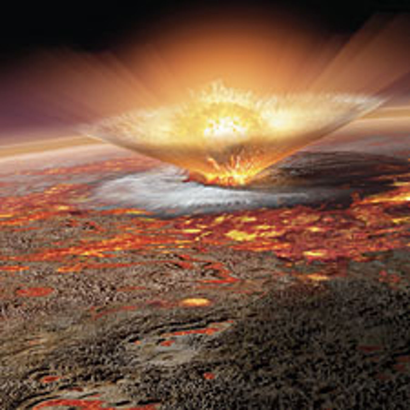 How Asteroids Built the Continents | Scientific American