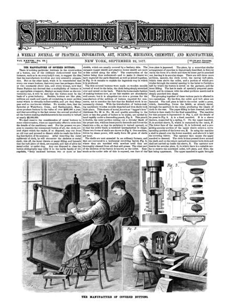 Issue Archive - 1877 | Scientific American Issue Archive - 1877 | Scientific American