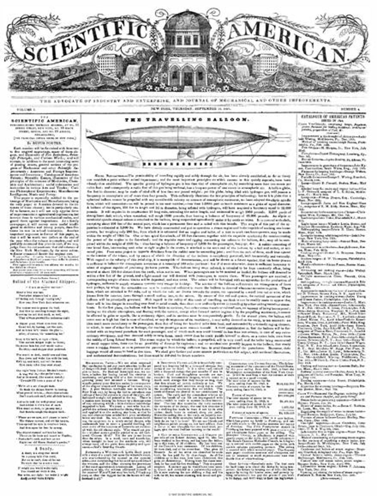 Scientific American Volume 1, Issue 4 | Scientific American