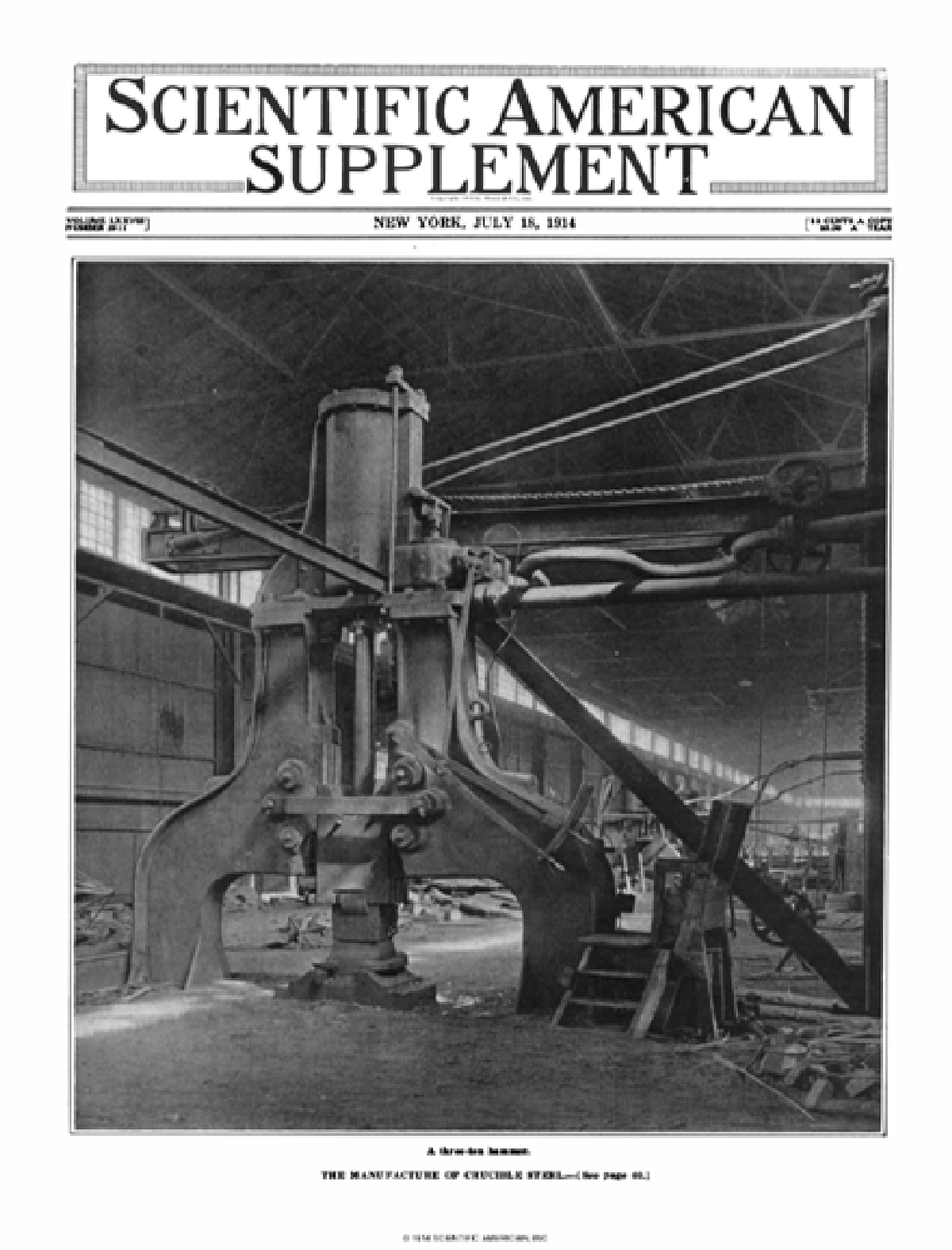 Scientific American Supplements Volume 78, Issue 2011supp | Scientific ...