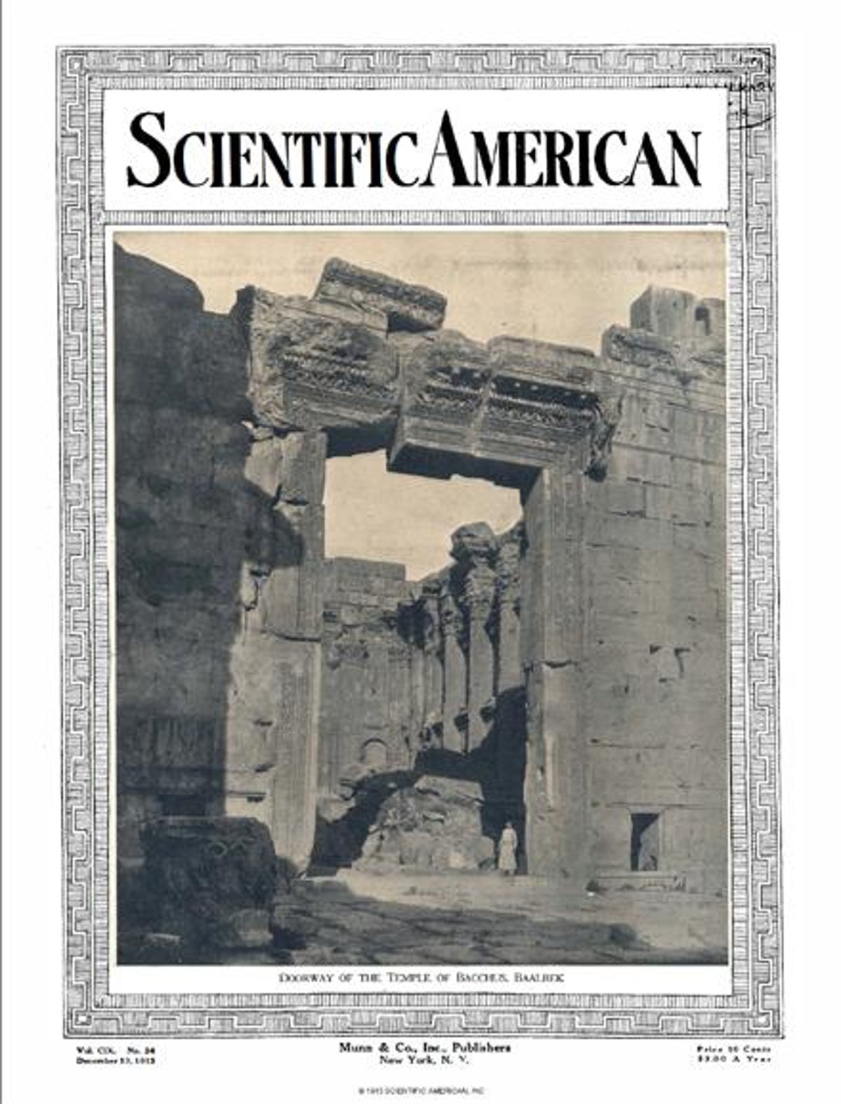 Scientific American Volume 109, Issue 24 | Scientific American