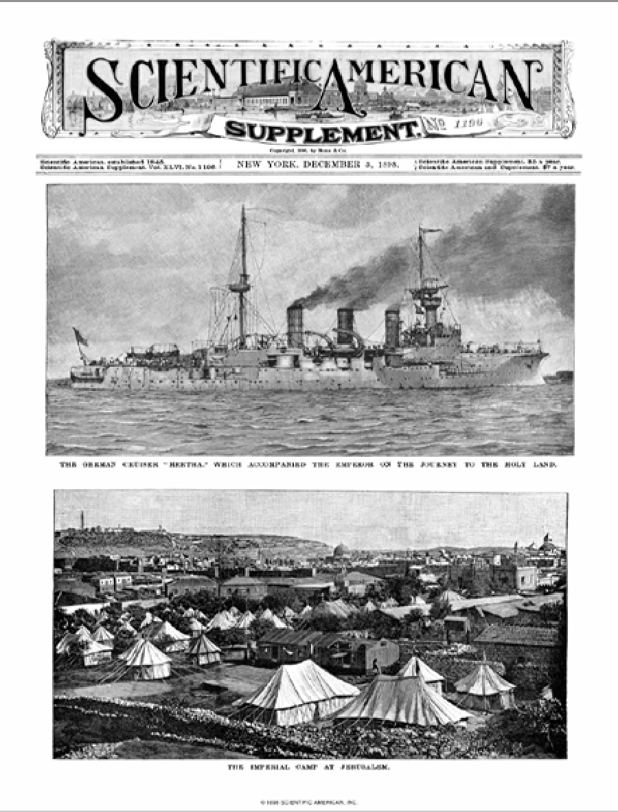 Issue Archive - 1898 | Scientific American