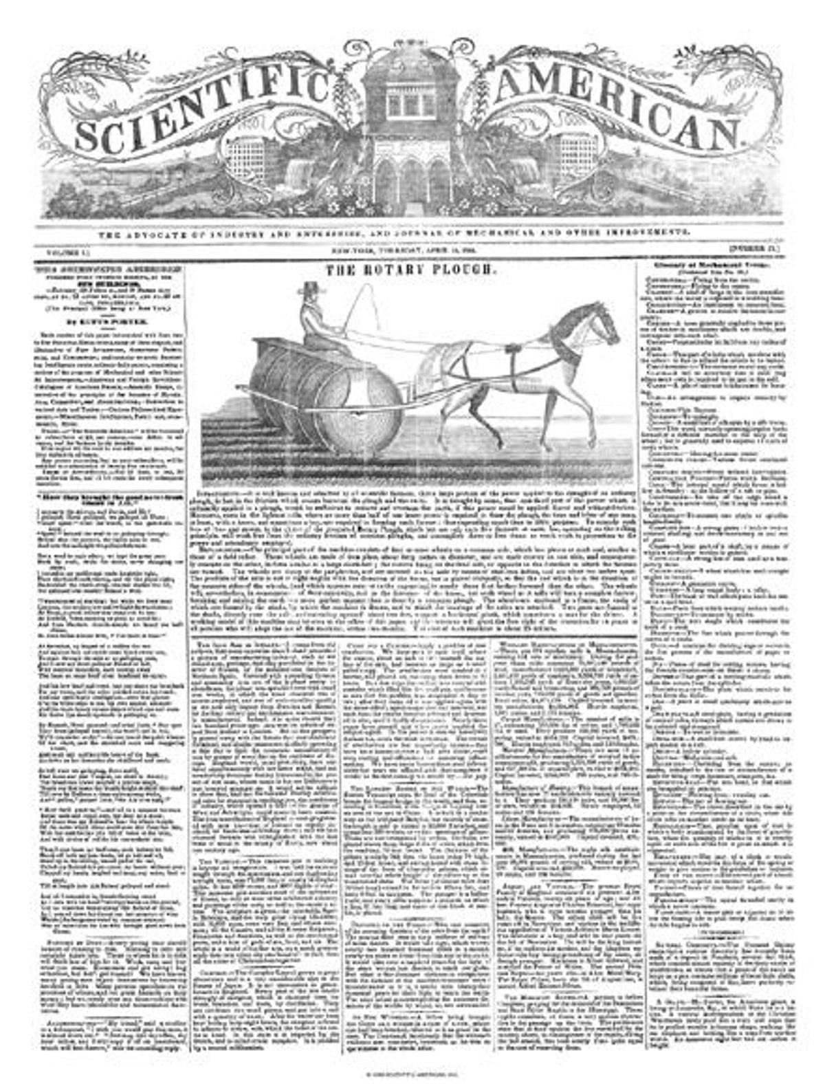 Scientific American Volume 1, Issue 31 | Scientific American