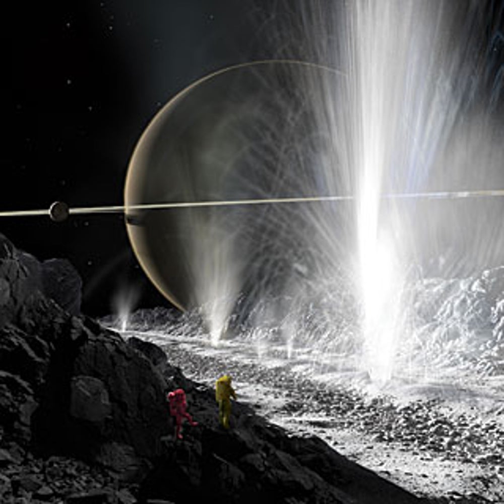 Enceladus: Secrets of Saturn's Strangest Moon | Scientific American