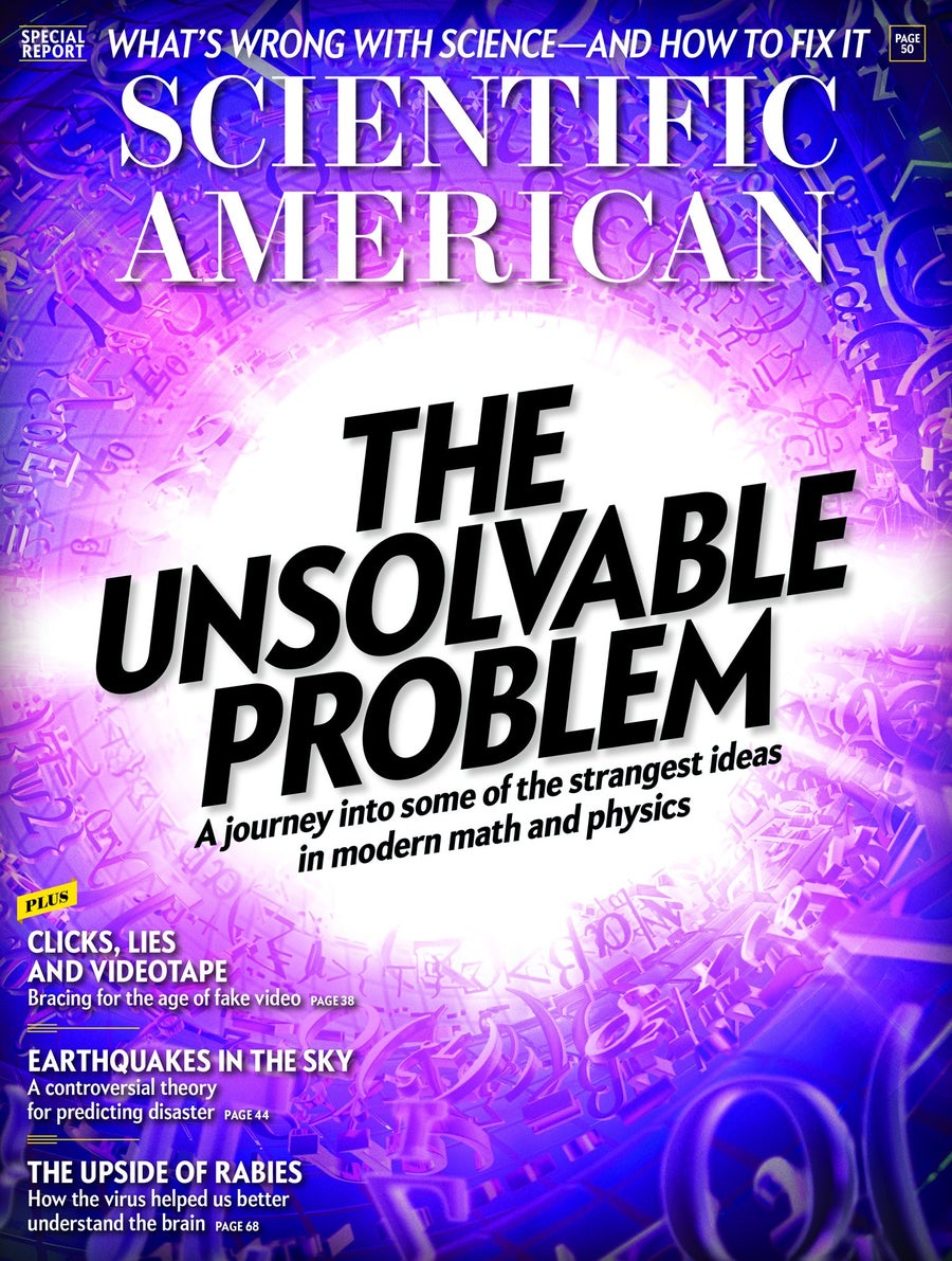 Readers Respond to the October 2018 Issue | Scientific American