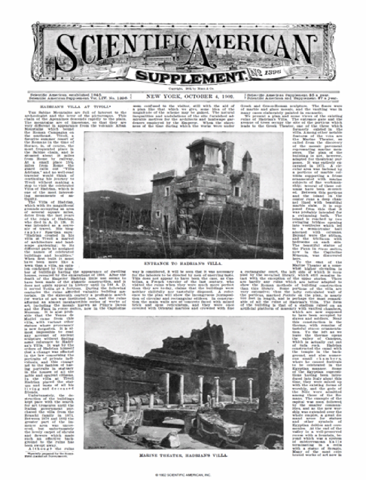 Scientific American Supplements Volume 54, Issue 1396supp | Scientific ...