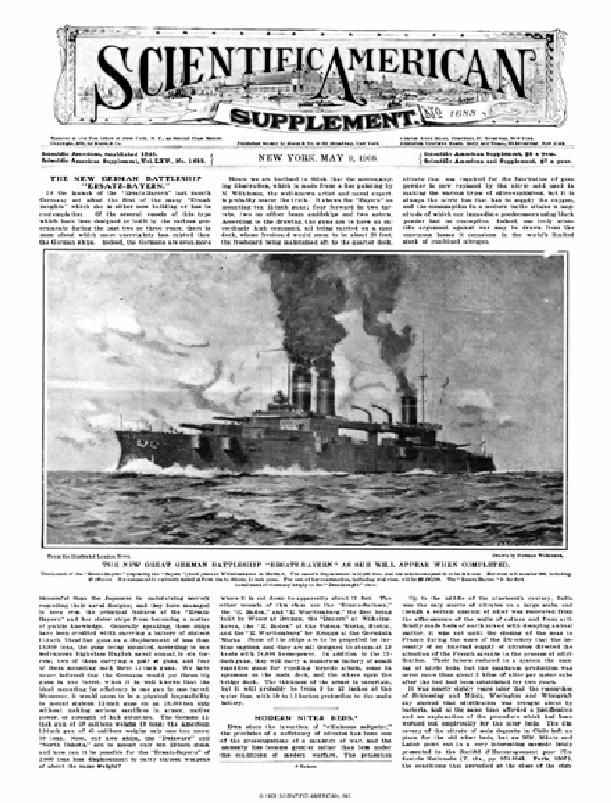 Scientific American Supplements Volume 65, Issue 1688supp | Scientific ...