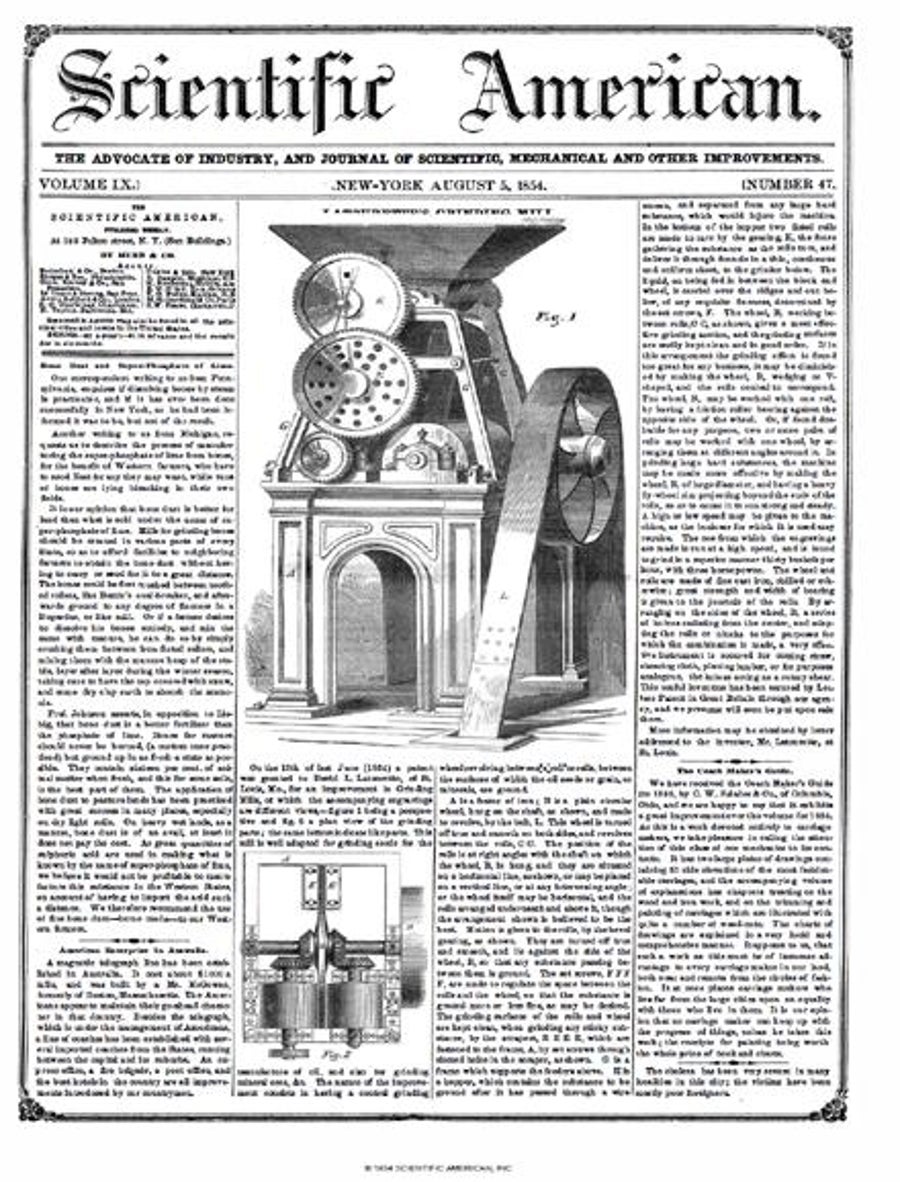 Lancaster New Locomotive Works | Scientific American
