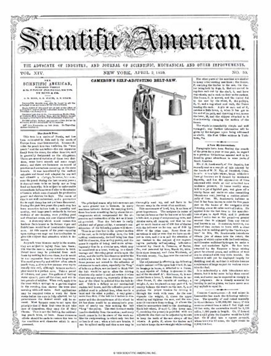 Issue Archive - 1859 | Scientific American