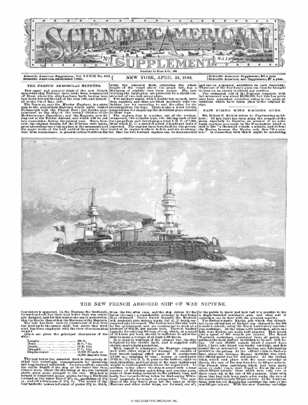 Fast Firing with Machine Guns | Scientific American
