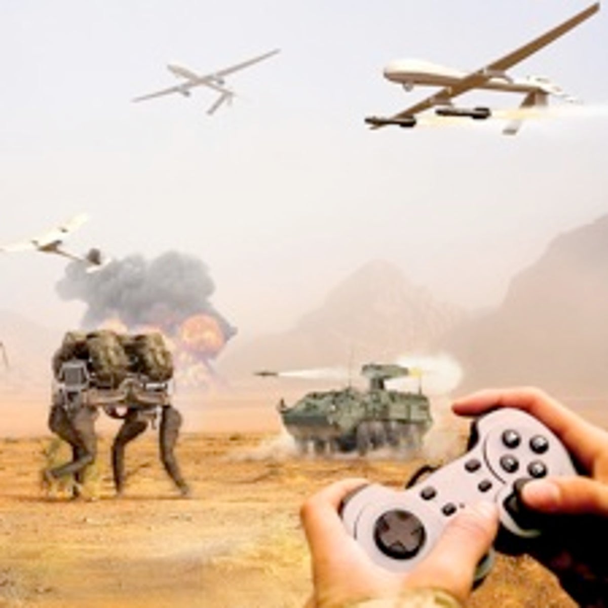 War of the Machines: A Dramatic Growth in the Military Use of Robots ...