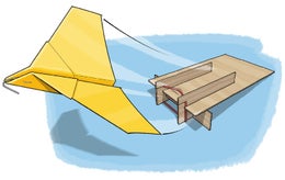 Build A Paper Airplane Launcher Scientific American