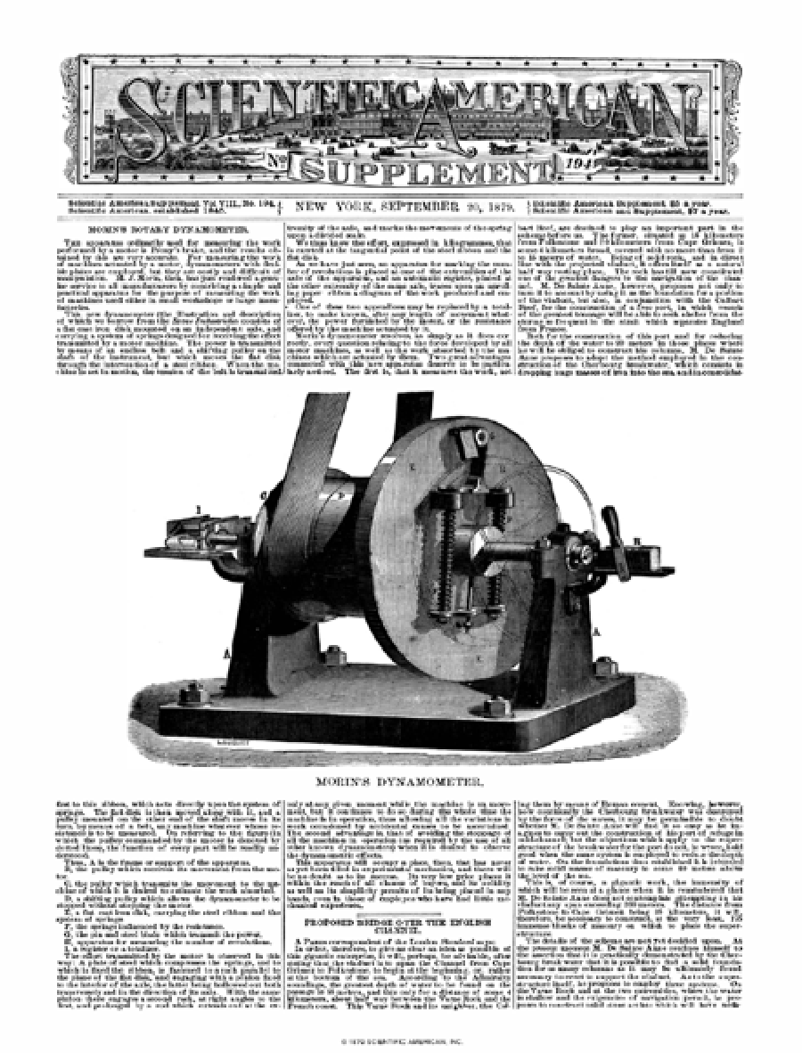 Issue Archive - 1879 | Scientific American