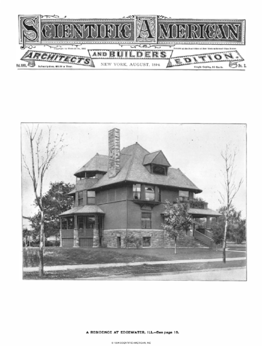 Issue Archive - 1894 | Scientific American