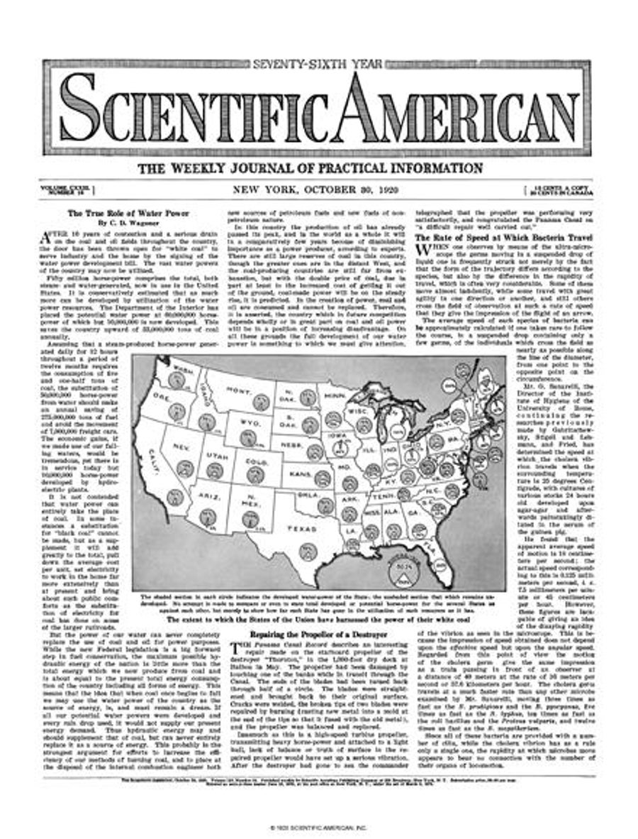 Issue Archive - 1920 | Scientific American