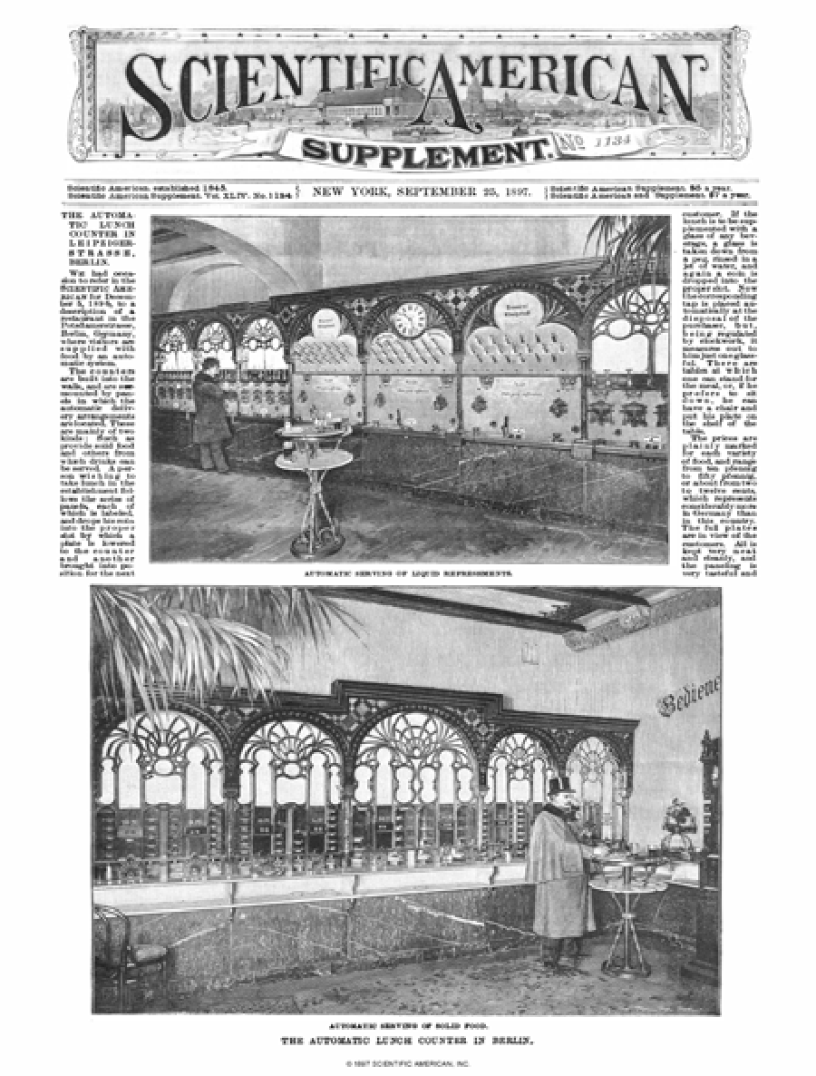 Issue Archive - 1897 | Scientific American