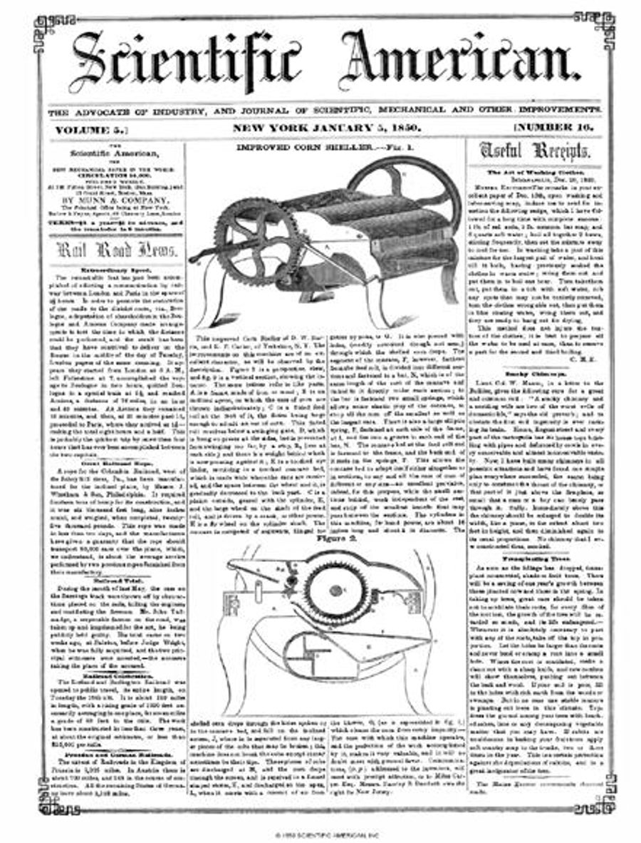 Issue Archive 1861 Scientific American