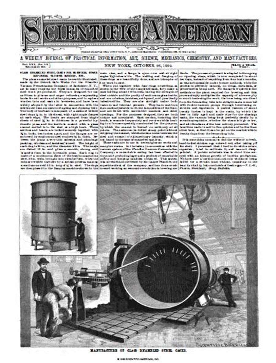 Issue Archive - 1889 | Scientific American