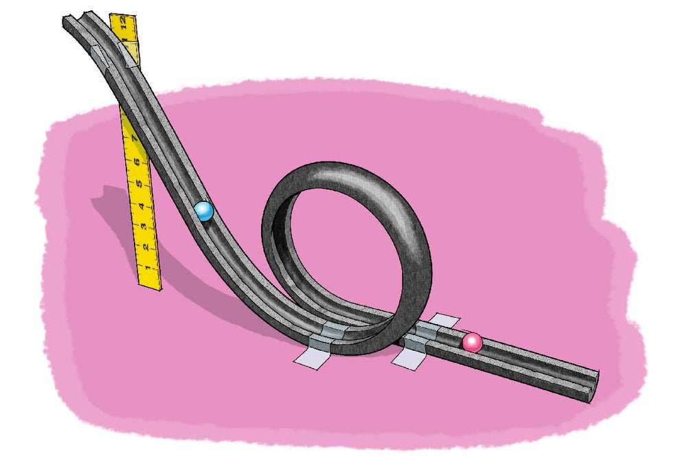 Make a Marble Roller Coaster | Scientific American