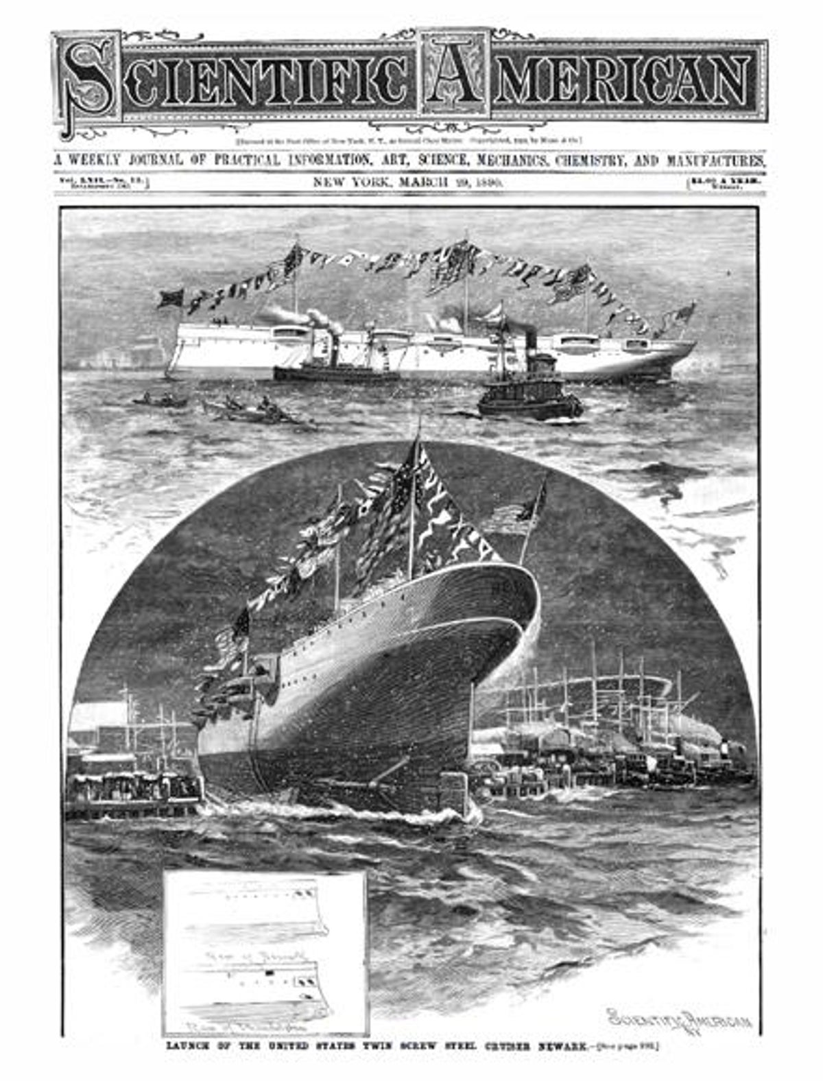 Scientific American Volume 62, Issue 13 | Scientific American