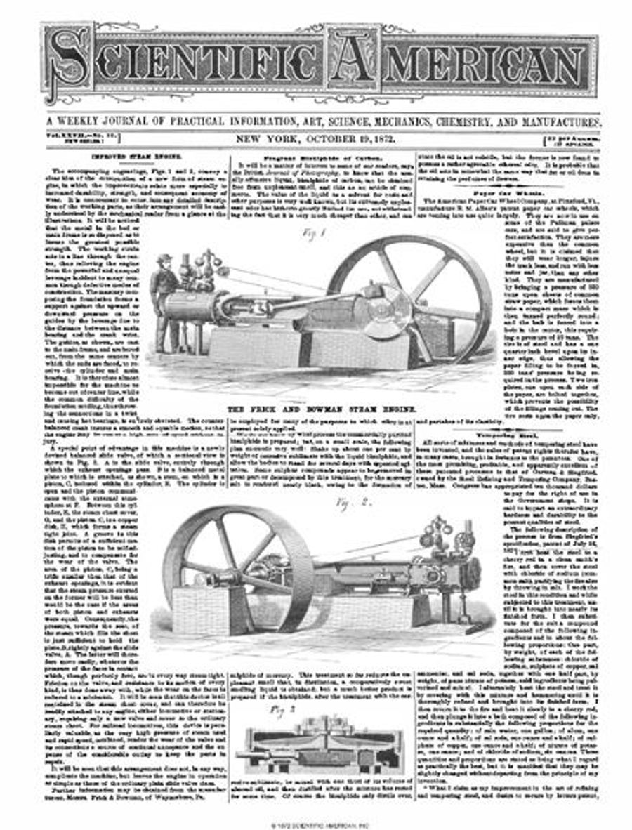 Issue Archive - 1872 | Scientific American