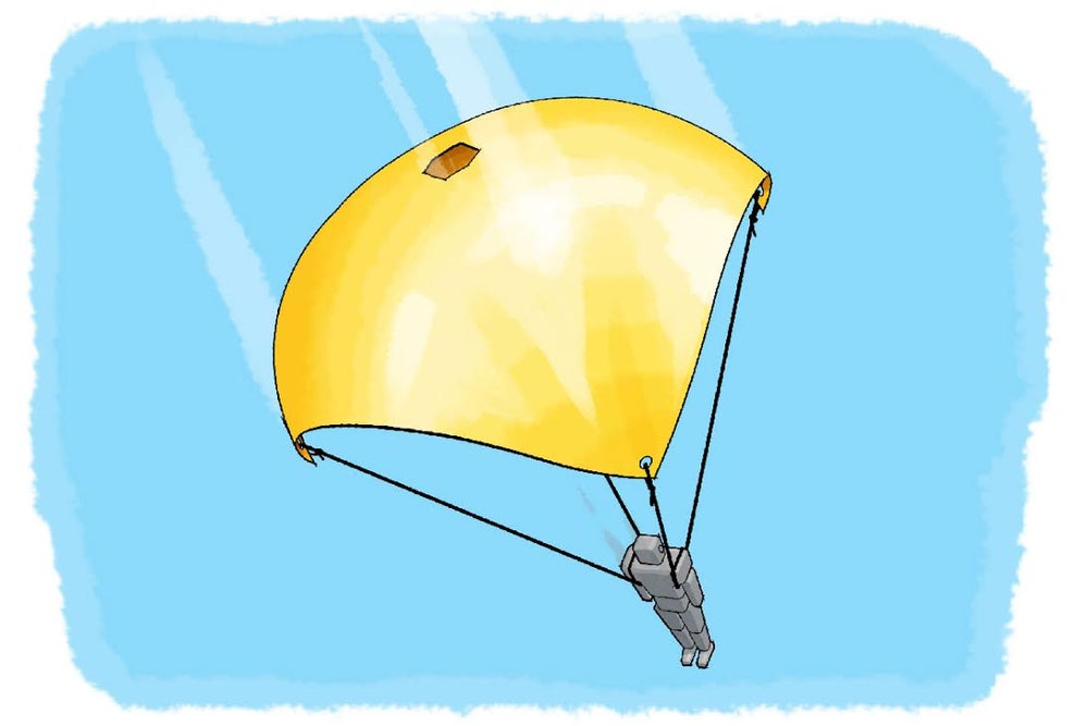 Parachutes with Holes | Scientific American