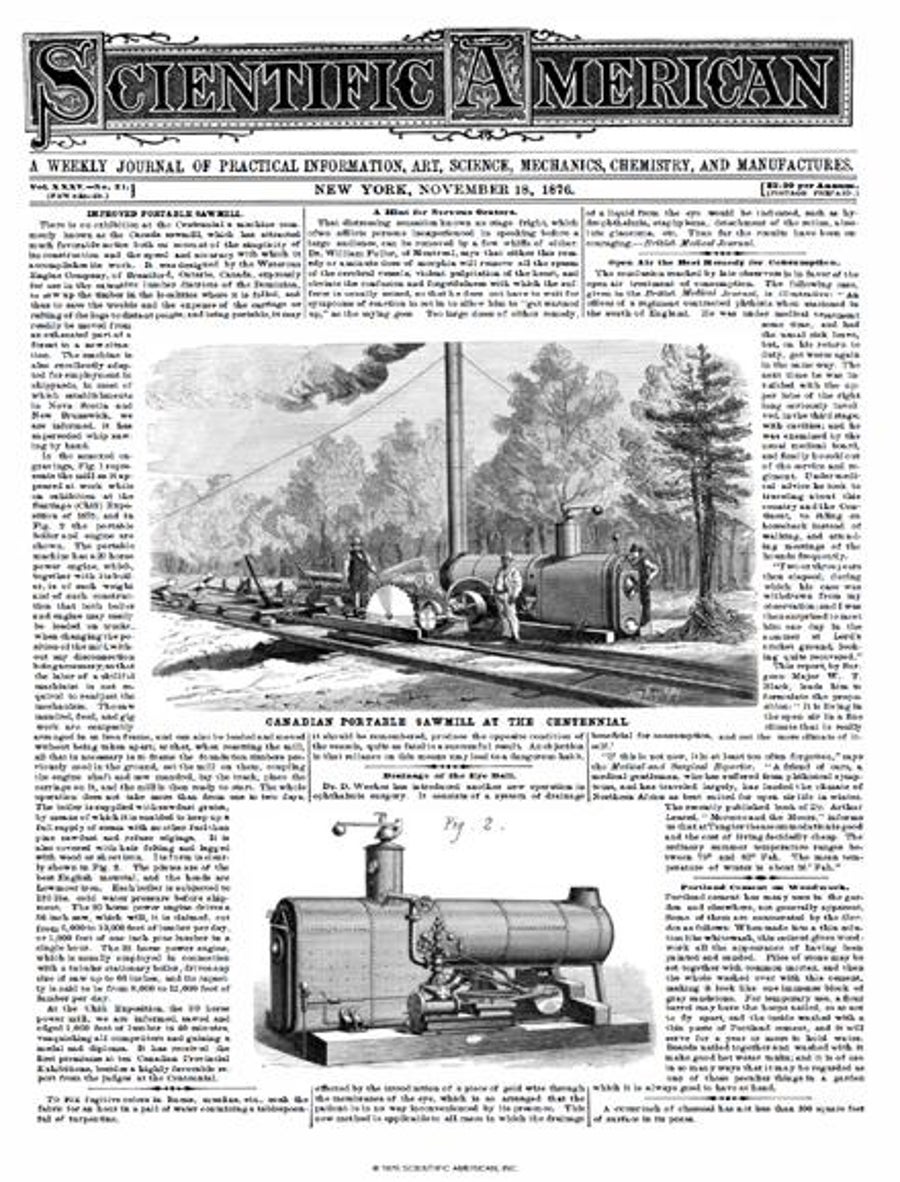 Issue Archive - 1876 | Scientific American