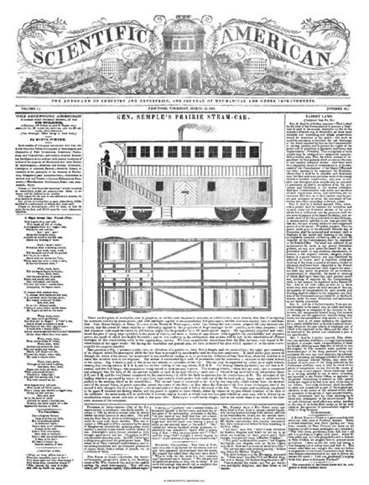 Scientific American Volume 1, Issue 26 | Scientific American