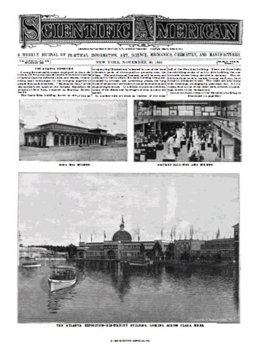 Issue Archive - 1895 | Scientific American
