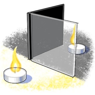 Sight-Line Science: Candle in the Mirror - Scientific American
