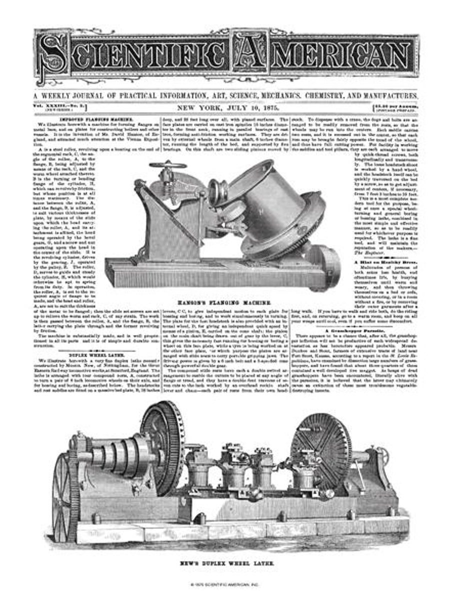 Issue Archive - 1875 | Scientific American