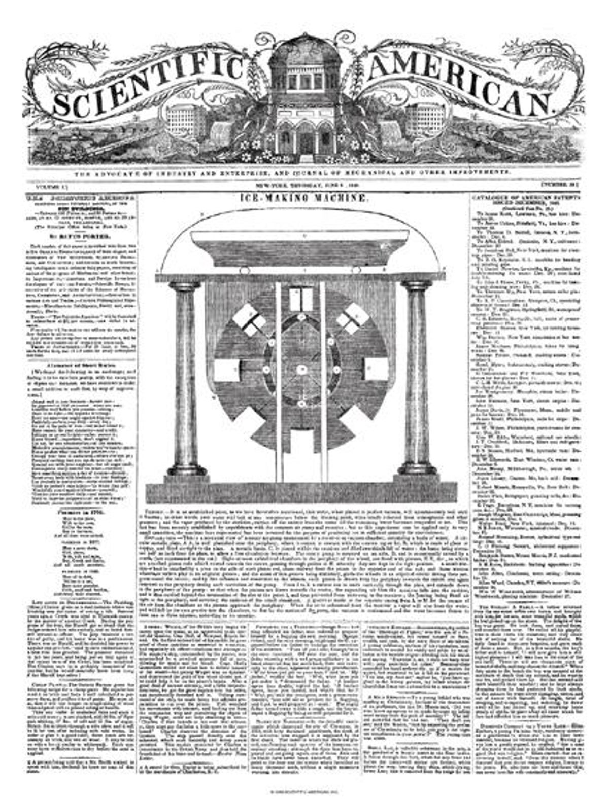 Scientific American Volume 1, Issue 38 | Scientific American