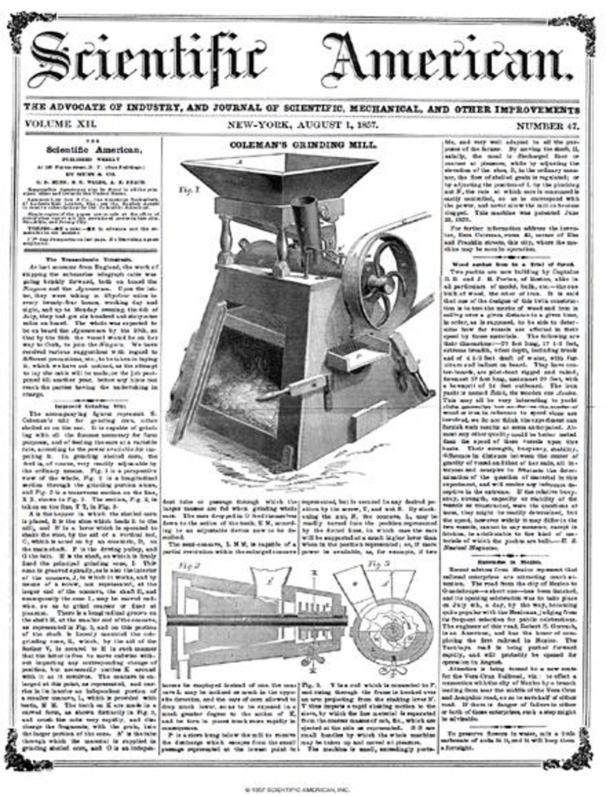 Scientific American Volume 12, Issue 47 | Scientific American