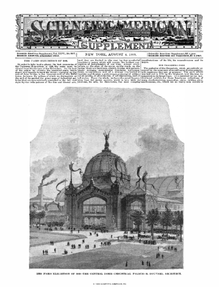 Issue Archive - 1888 | Scientific American