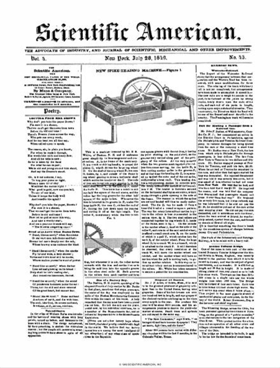 Issue Archive - 1849 | Scientific American
