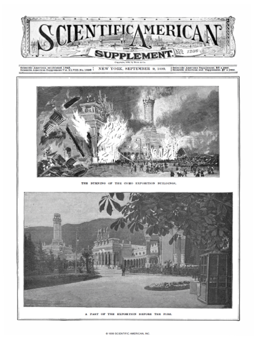 Issue Archive - 1899 | Scientific American