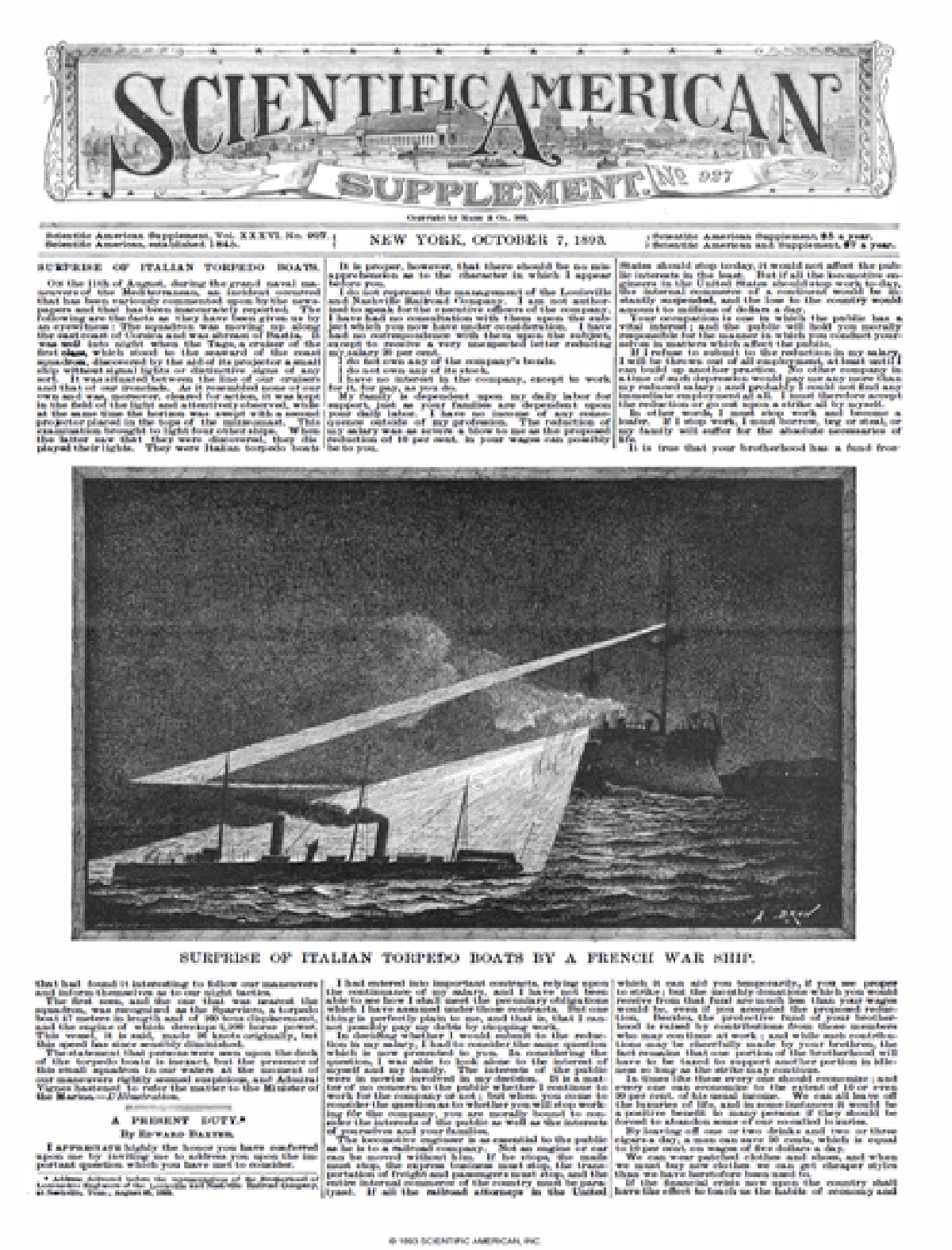 Scientific American Supplements Volume 36, Issue 927supp | Scientific ...