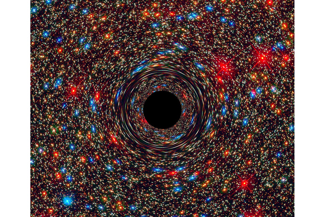 Supermassive Black Hole Found in Unlikely Cosmic Backwater | Scientific American