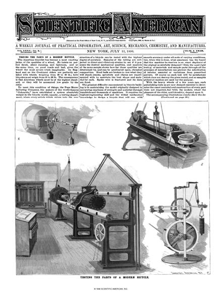 The List of Patents - July 11, 1896 | Scientific American