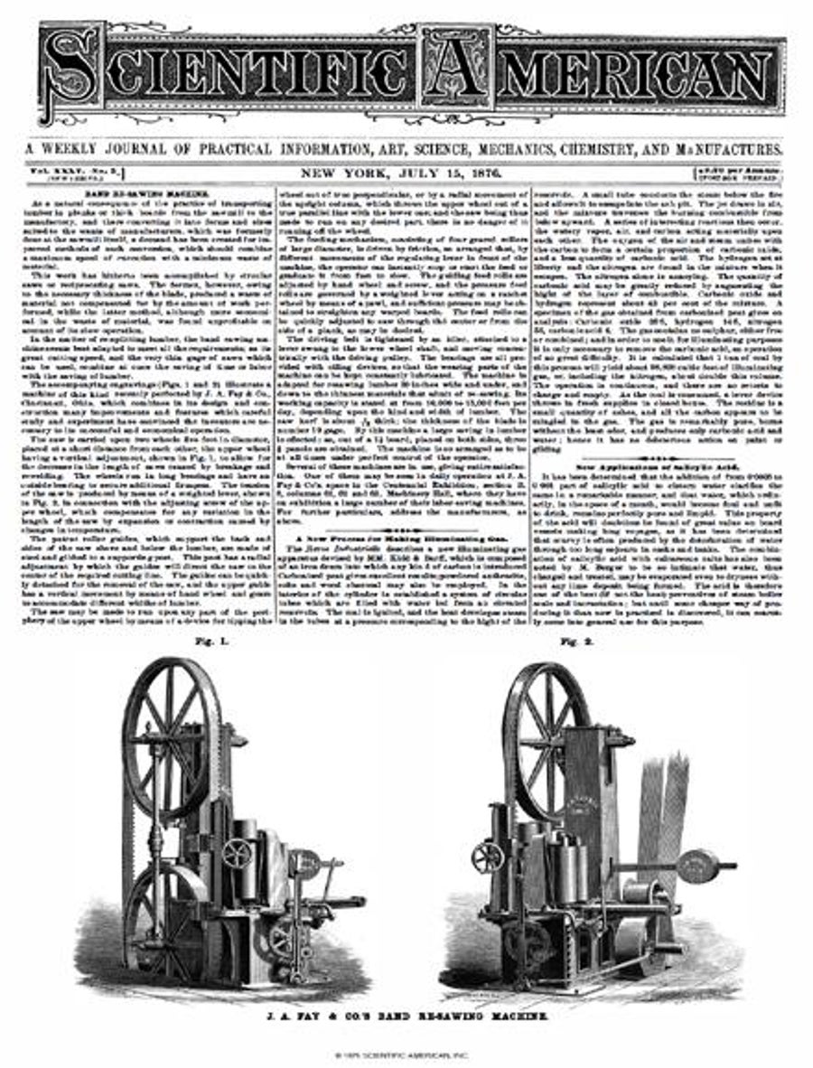 Issue Archive - 1876 | Scientific American