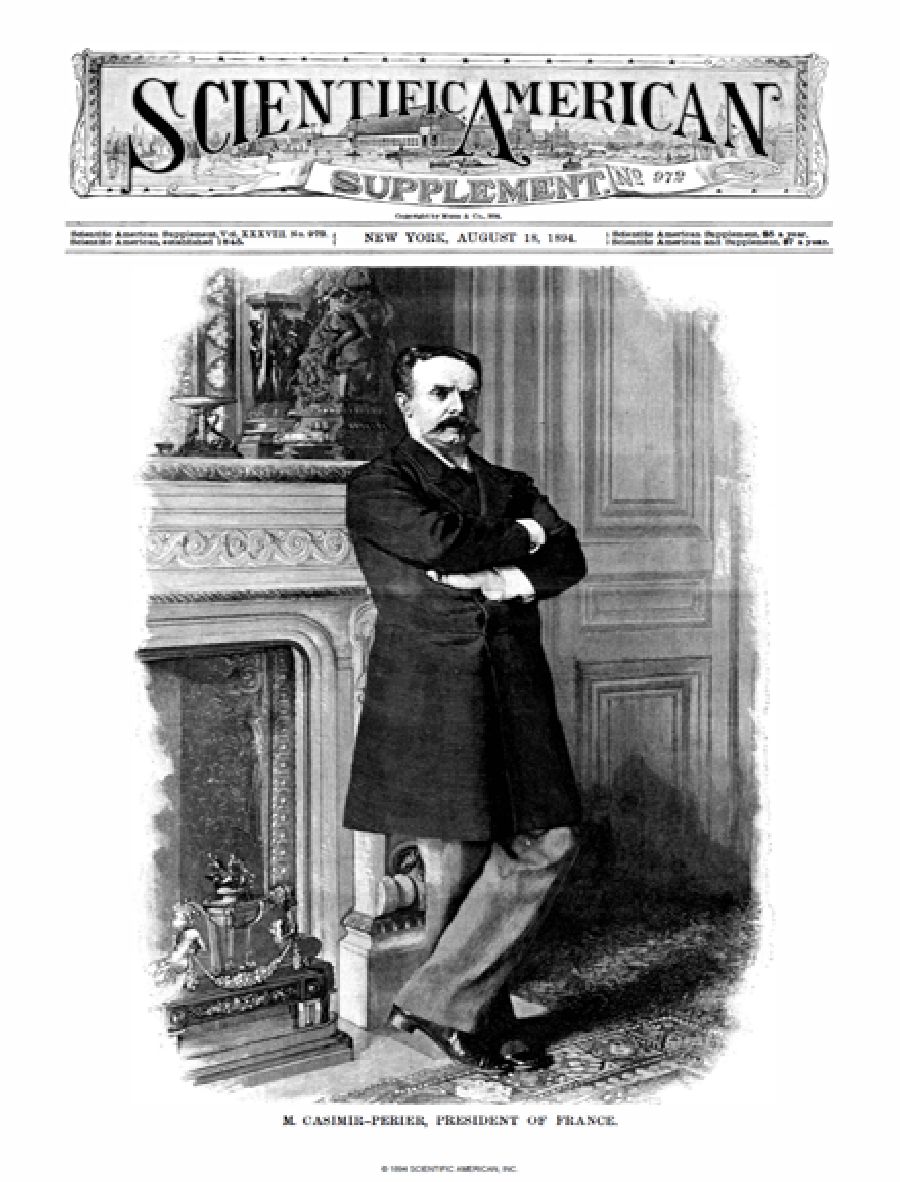 Issue Archive - 1894 | Scientific American