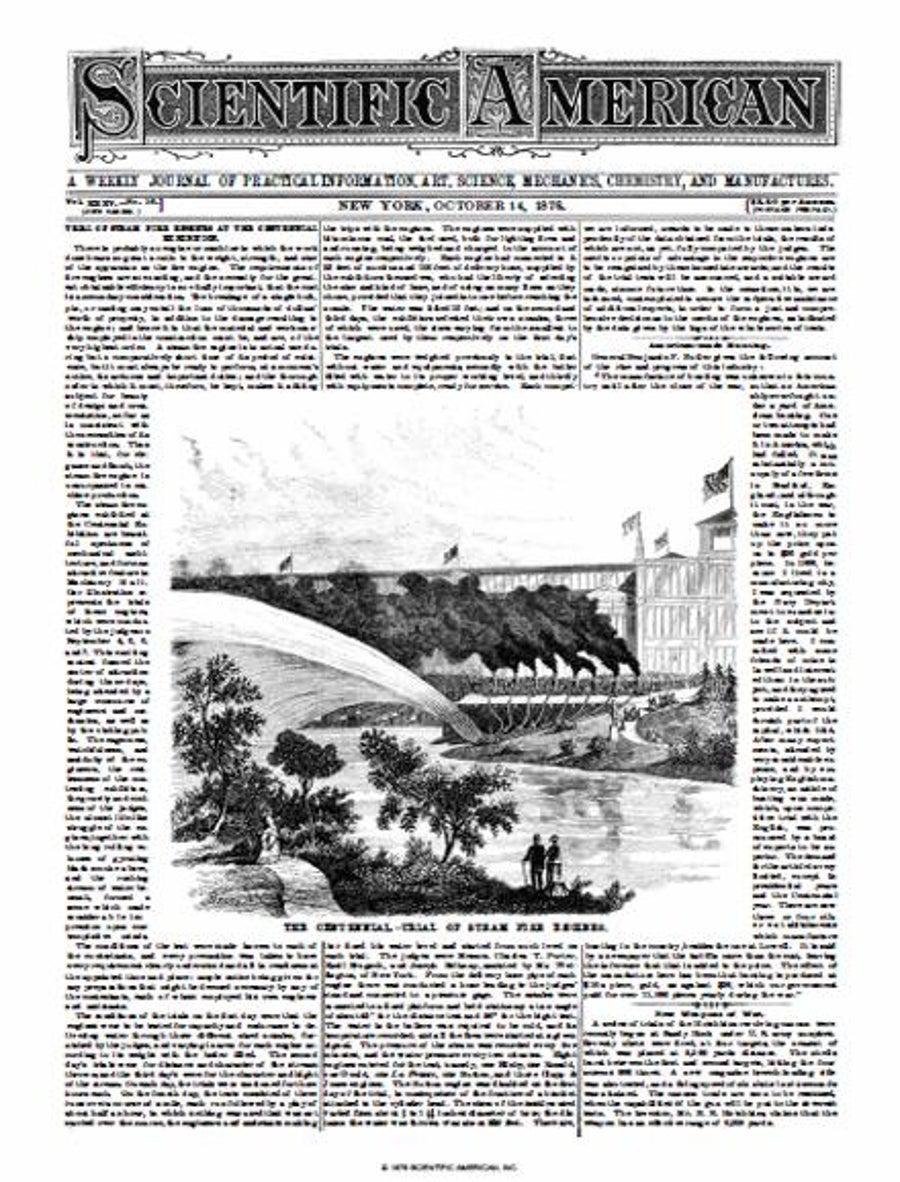 Issue Archive - 1876 | Scientific American
