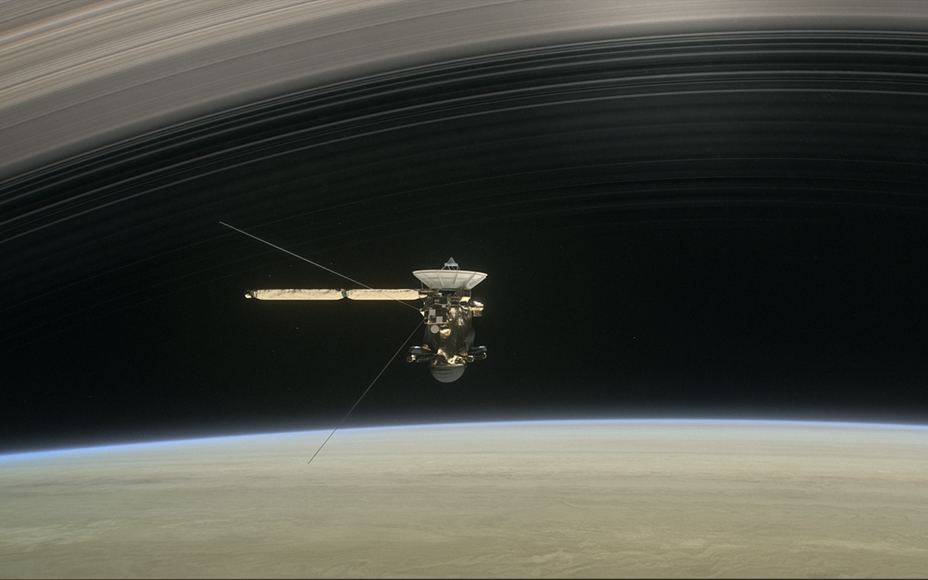 Cassini's Death Dive into Saturn Reveals Weird Ring "Rain" and More | Scientific American