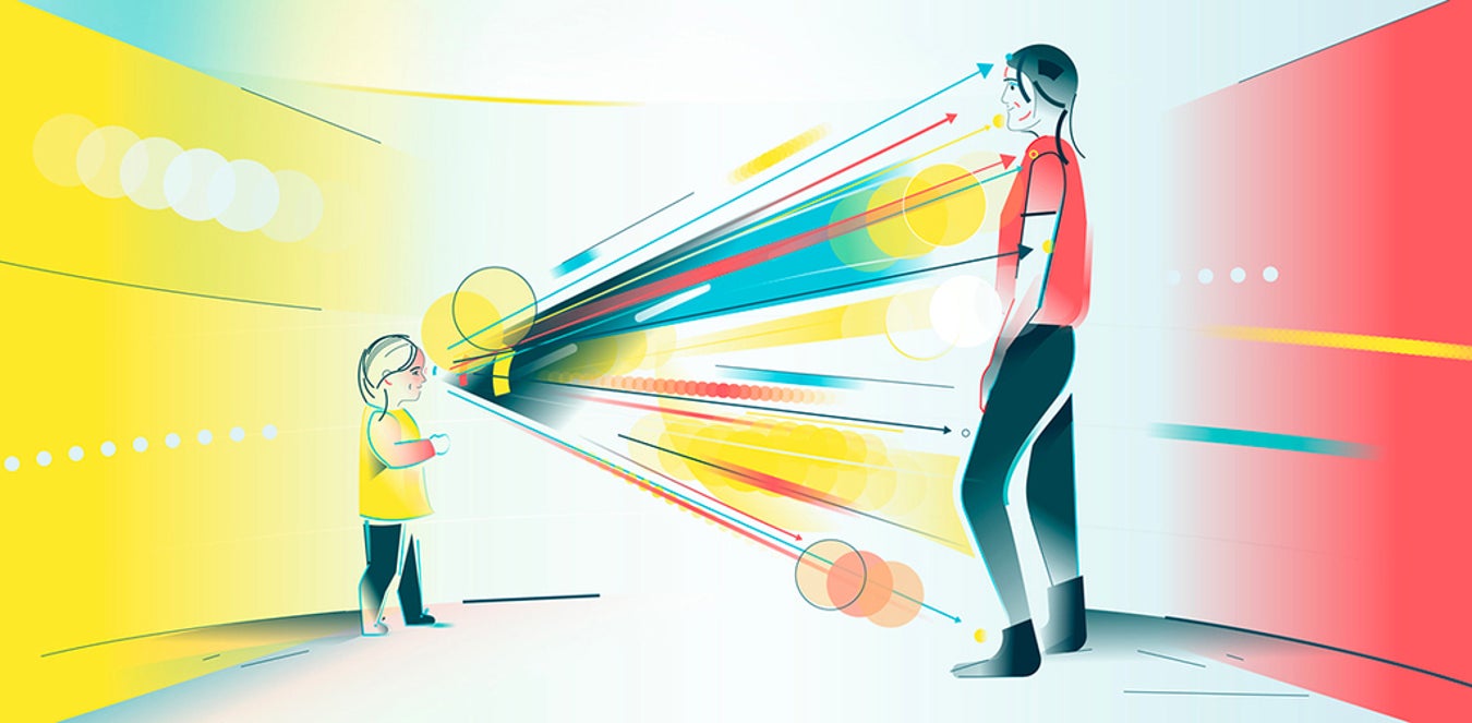 Why Toddlers with Autism Avoid Eye Contact | Scientific American