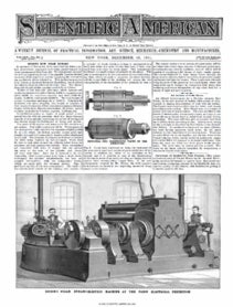 Edison's New Steam Dynamo - Scientific American