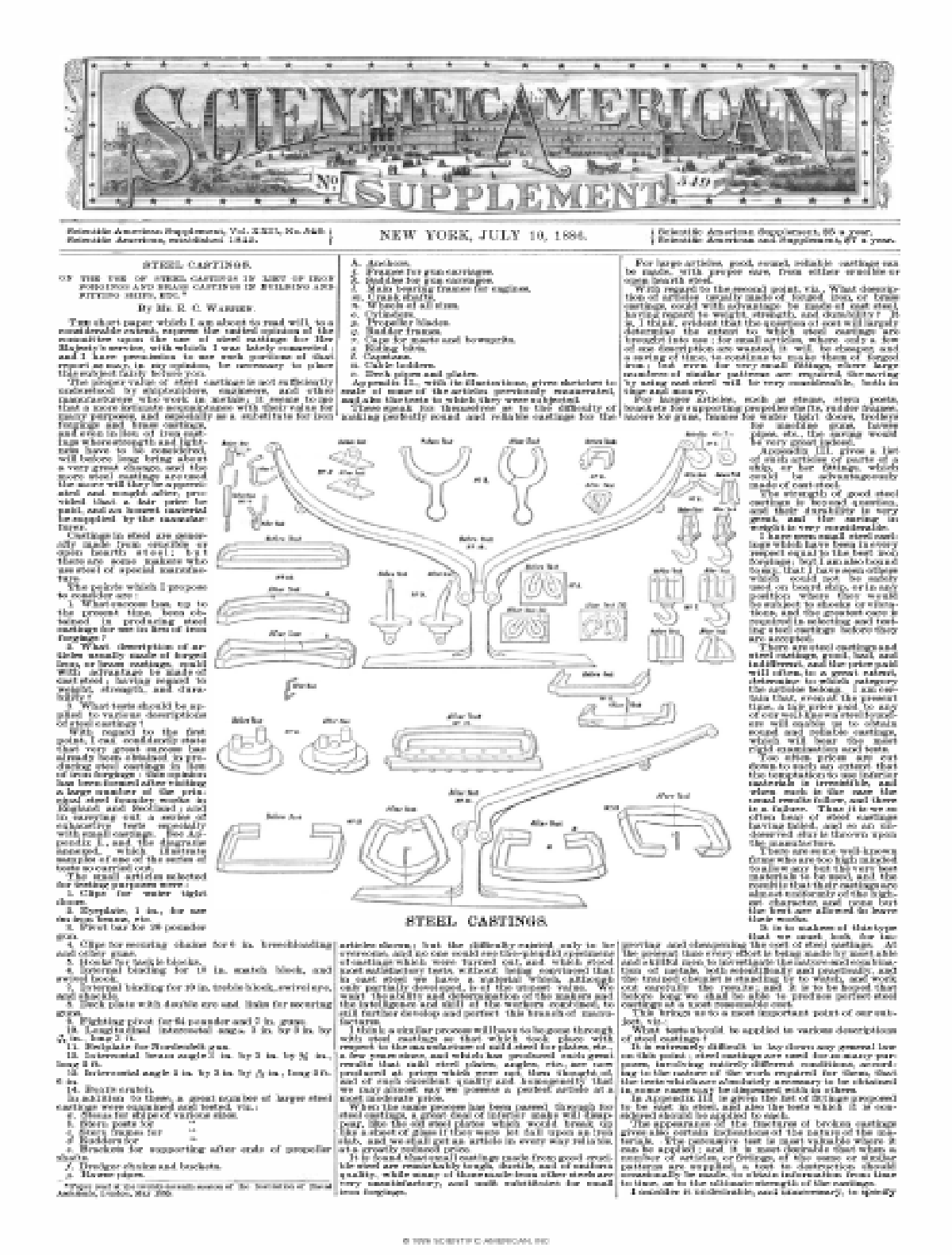 Scientific American Supplements Volume 22, Issue 549supp | Scientific ...