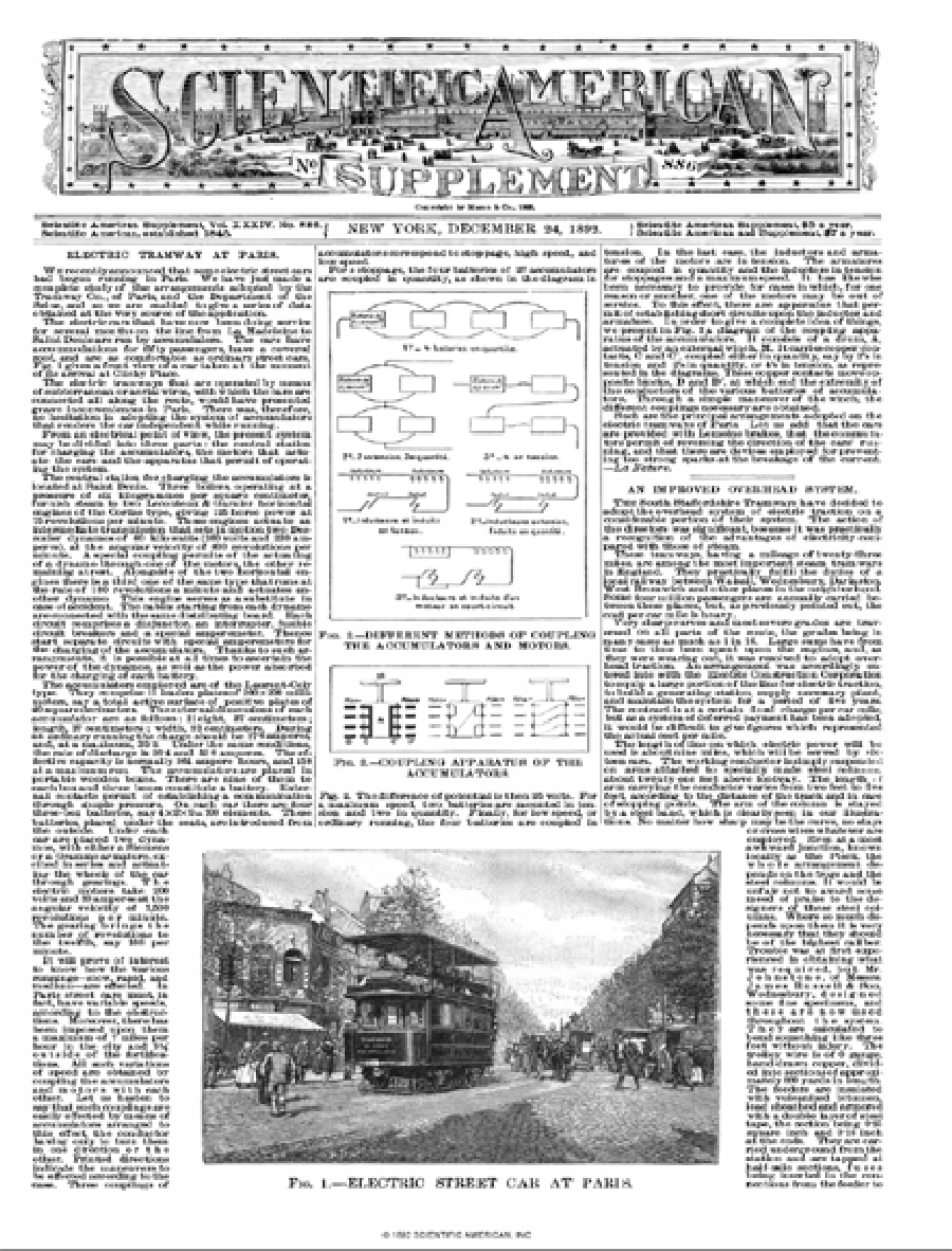 Issue Archive - 1892 | Scientific American